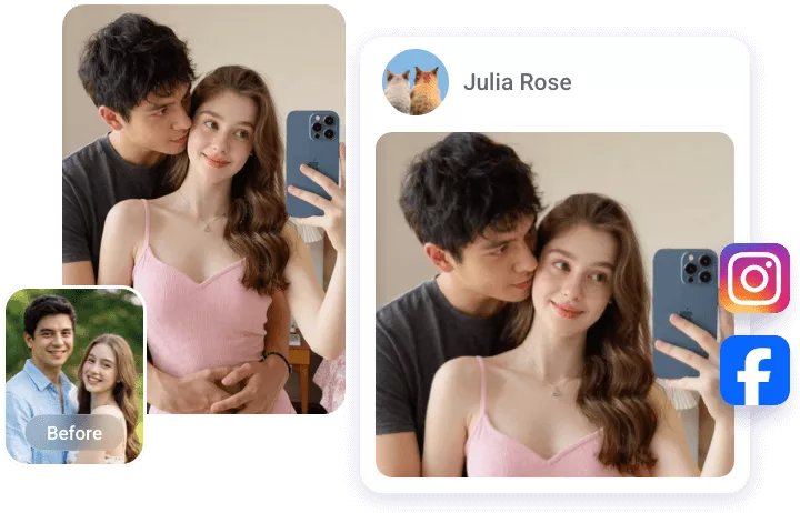 AI Mirror Selfie Generator – Transfrom Regular Pictures into Beautiful ...