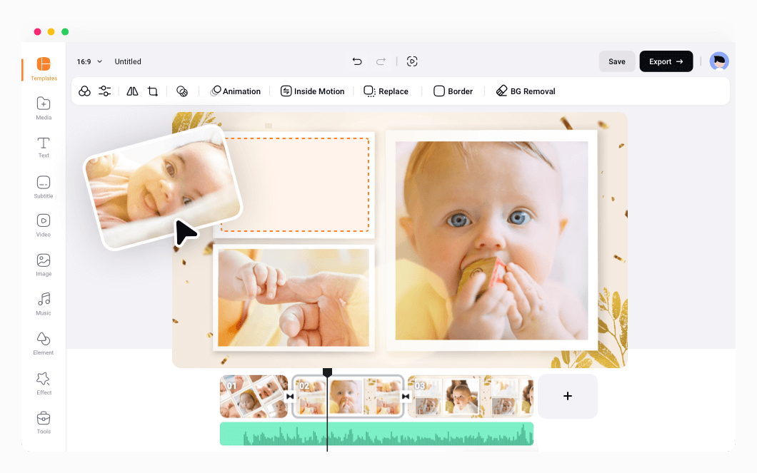 Free Online Image Combiner | Easily Combine Images | FlexClip