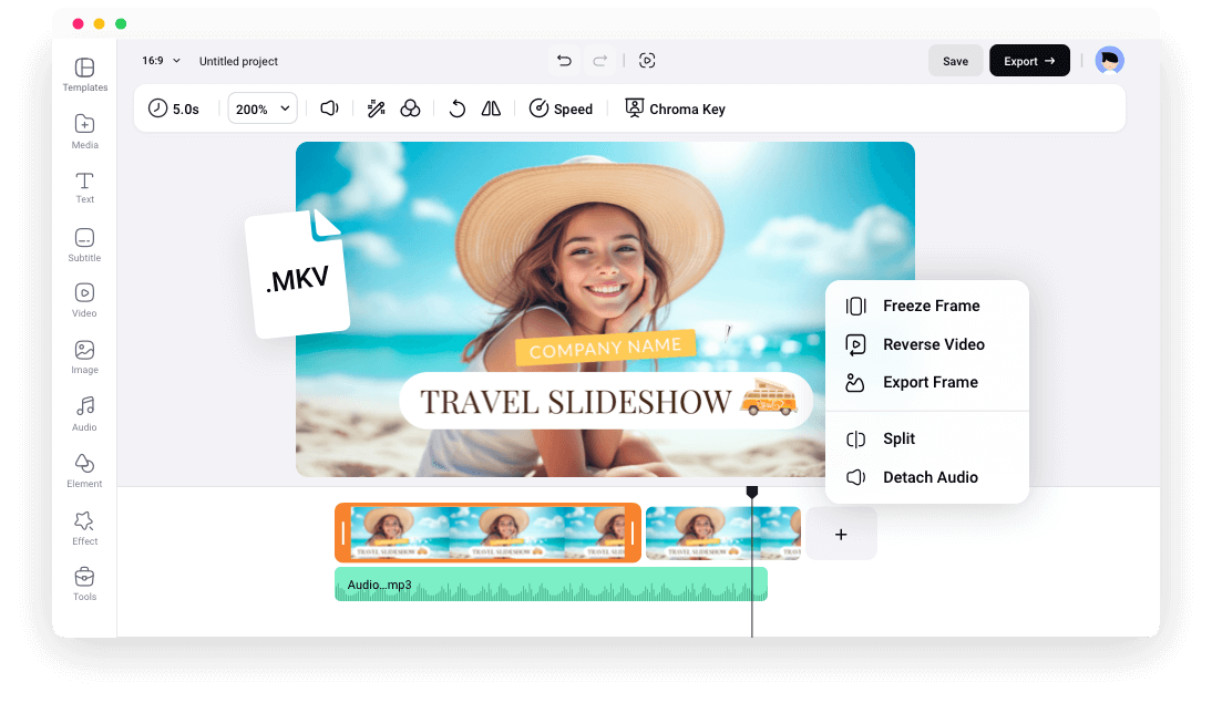 Online MKV Editor for Windows/Mac - Easy, Powerful