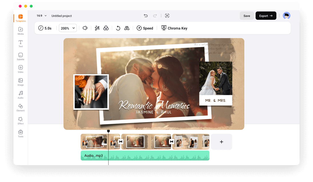 Online Photo and Video Montage Maker with Templates & Music - FlexClip