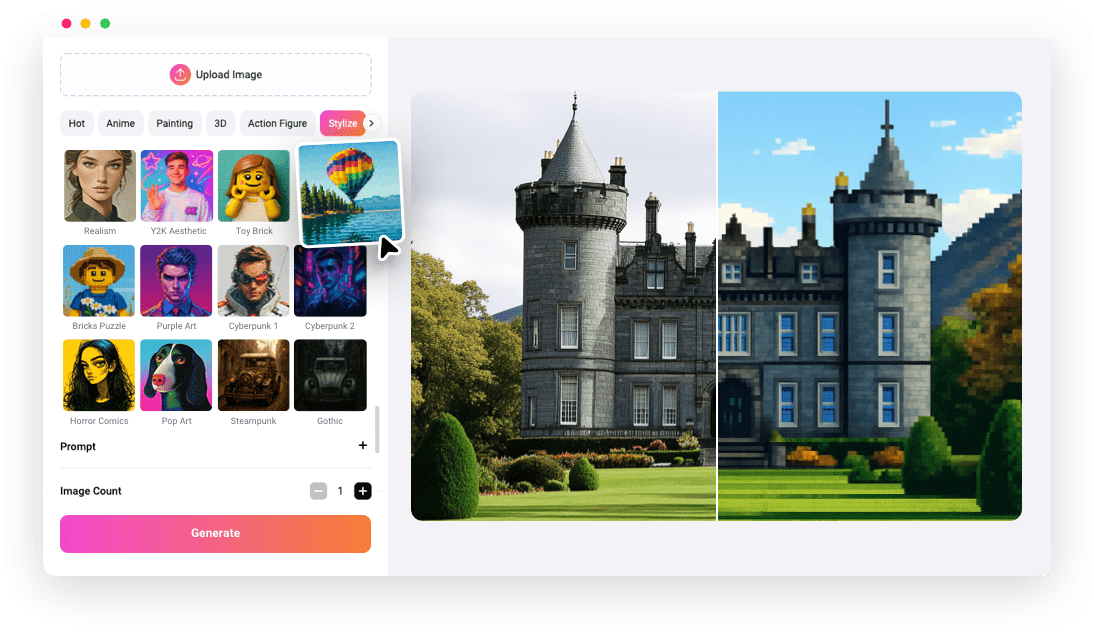 Pixel Art Filter: Convert Image to Pixel Art Online