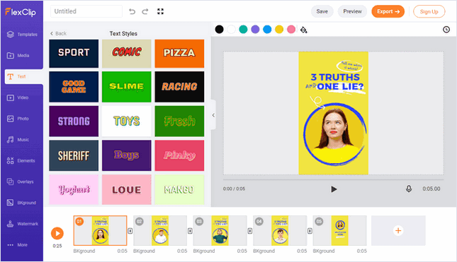 Free Instagram Story Video Maker | Create Instagram Stories | FlexClip
