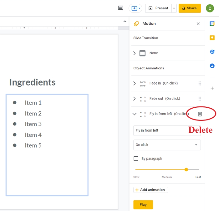  How To Add Animation To Google Slides Easy And Fast Way