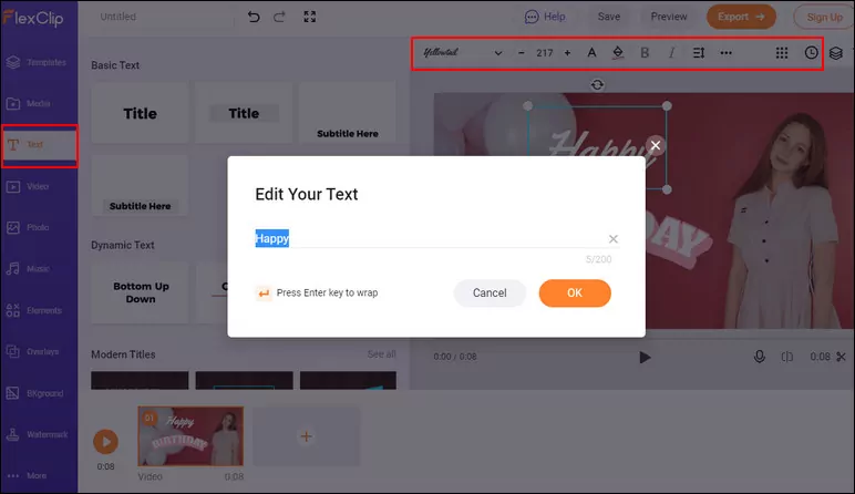 Pop Up Effects In Video How To Add Pop Up Text Video Image