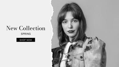 Customizable Fashion Snapchat Ad Video Template by FlexClip