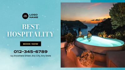 Customizable Hotel Hospitality Travel Sightseeing Promotion Video ...