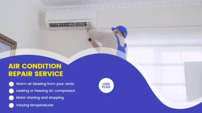 Plantilla de vídeo Maintenance Ad personalizable de FlexClip