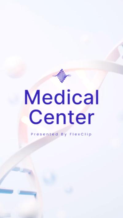 Customizable Blue Modern Hospital Medical Center Service Introduction ...