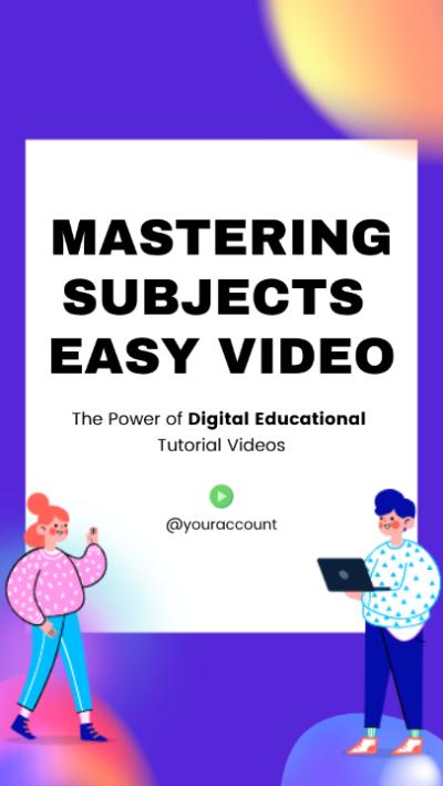 Customizable Business Digital Educational Tutorial Video Template by ...