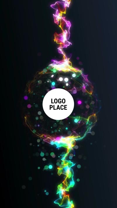 Customizable Colorful Light Converge Gorgeous Intro Video Template by ...