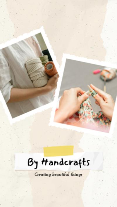 Customizable Craft Youtube Intro Video Template by FlexClip