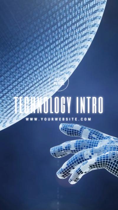 Customizable Digital Globe Creative Technology Earth Hand Future Space ...