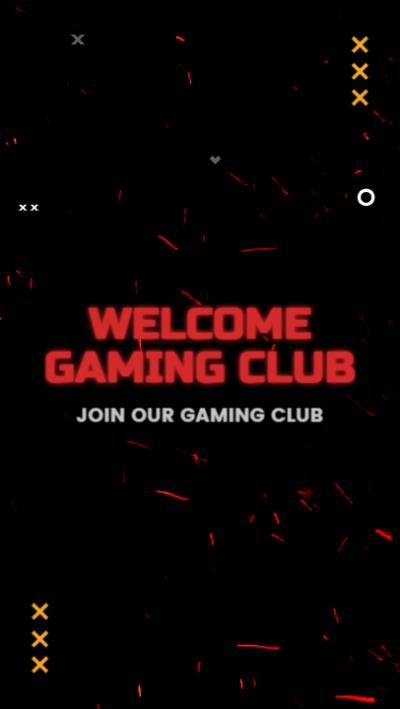 Customizable Dynamic Fire Gamer Intro Video Template by FlexClip