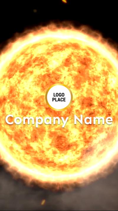Customizable Fireball Downsizes The Business Logo Intro Outro Video ...