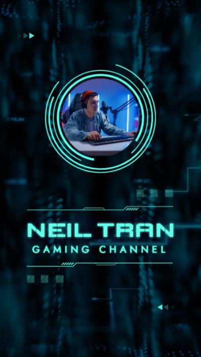 Plantilla de vídeo Gaming Intro Outro personalizable de FlexClip