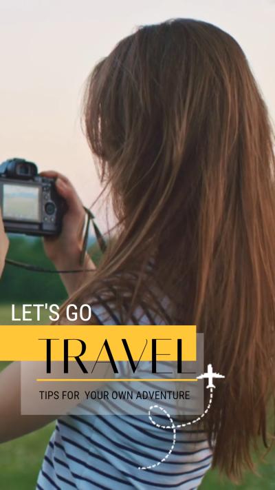 Customizable Go Travel Intro Video Template by FlexClip
