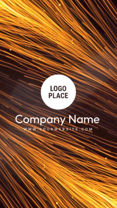 Customizable Golden Bokeh Particles Abstract Business Logo Reveal Video ...