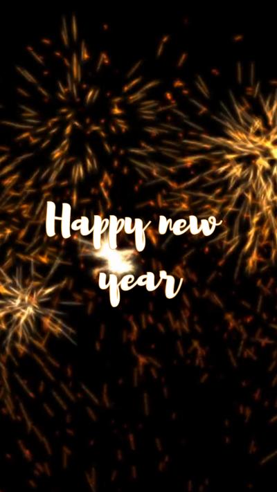 Customizable Happy New Year Countdown Style Photo Slideshow Video ...