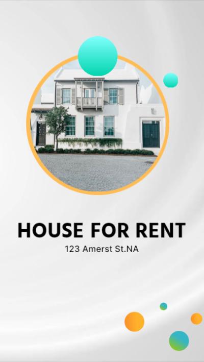 Customizable House For Rent Video Video Template by FlexClip