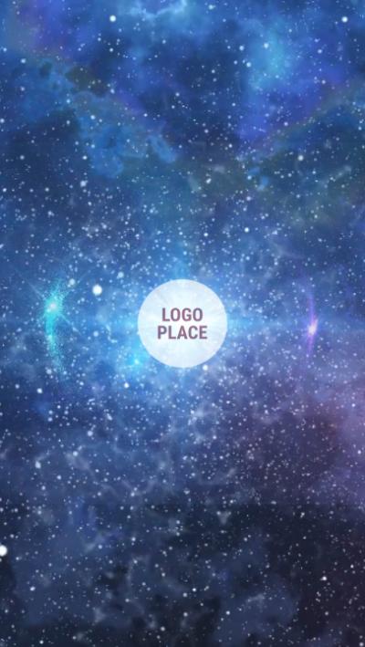Customizable Logo Name Light Star Interstellar Intro Video Template by ...