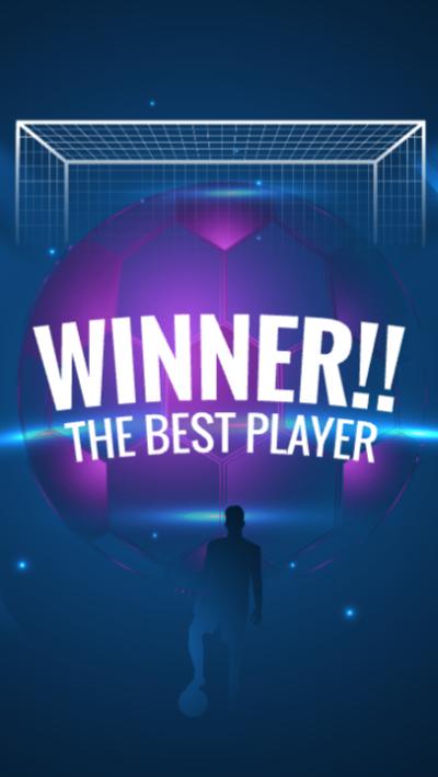 Customizable Match Highlights Video Template by FlexClip