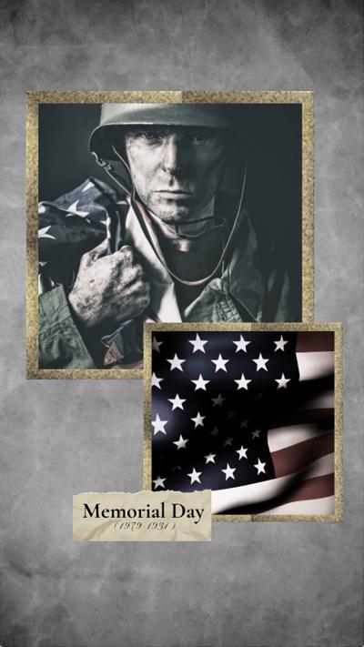 Customizable Memorial Day Slides Video Template By Flexclip