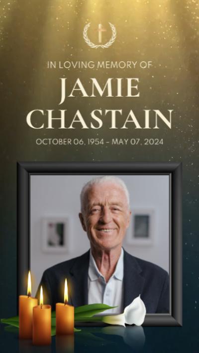 Plantilla de vídeo Memorial Tribute Announcement Funeral Slideshow ...