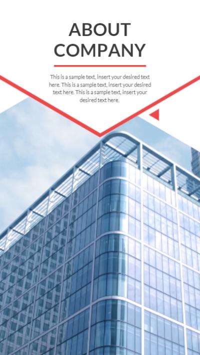 Customizable Minimalist Geometry Style Company Presentation Slideshow ...