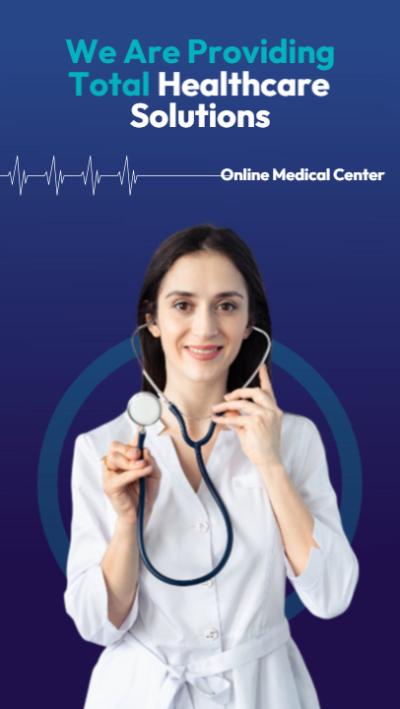 Customizable Online Medical Introduction Advertising Video Template by ...