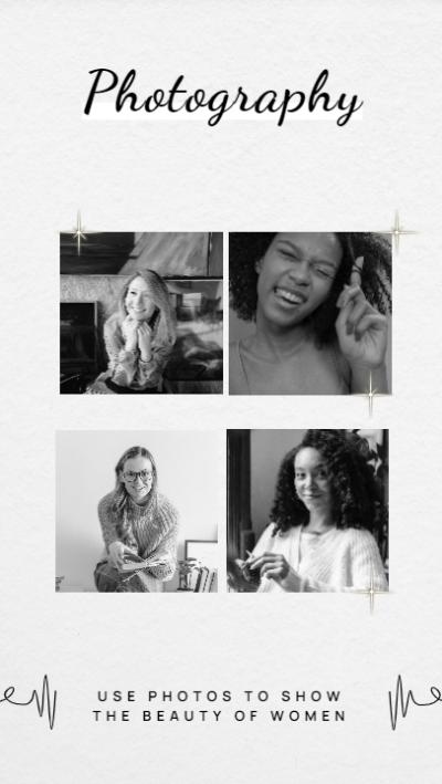 Anpassbare Photographer Channel Intro Outro Videovorlage von FlexClip