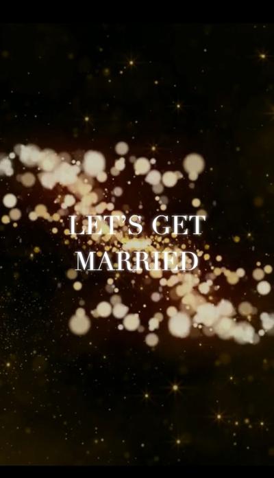 Customizable Proposal Wedding Lyrics Simple Lovers Video Template by ...