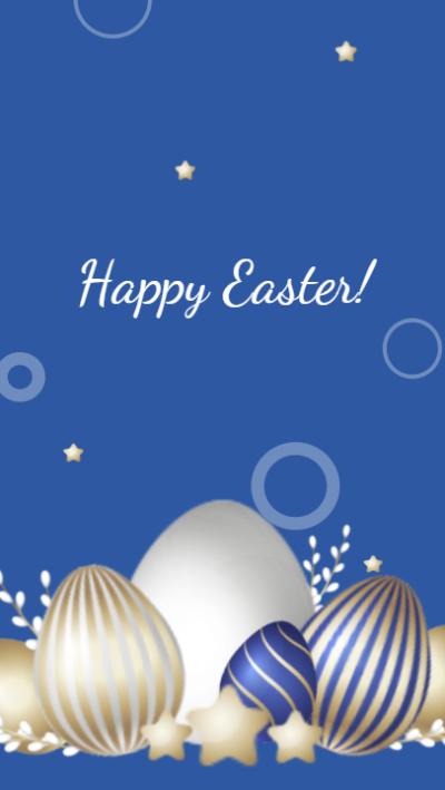 Plantilla de vídeo Realtor Easter Wishes personalizable de FlexClip