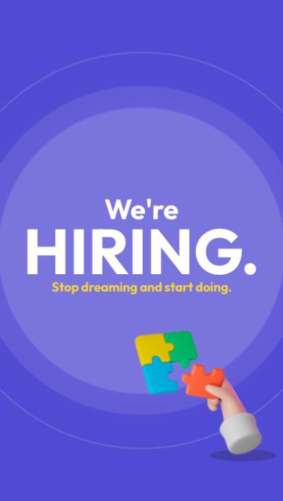 Customizable Recruiting Ad Video Template by FlexClip