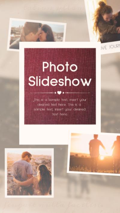 Customizable Romantic Love Story Wedding Anniversary Photo Collage ...