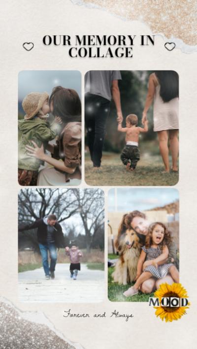 Customizable Romantic Memory Photo Collage Slideshow Video Template by ...
