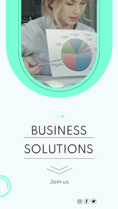 Customizable Simple Modern Business Services Intro Video Template by ...