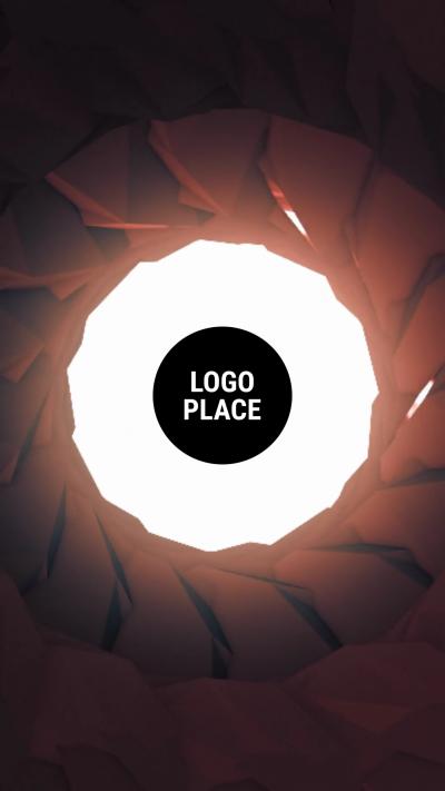 Customizable Solid Shape Abstract Intro Video Template by FlexClip