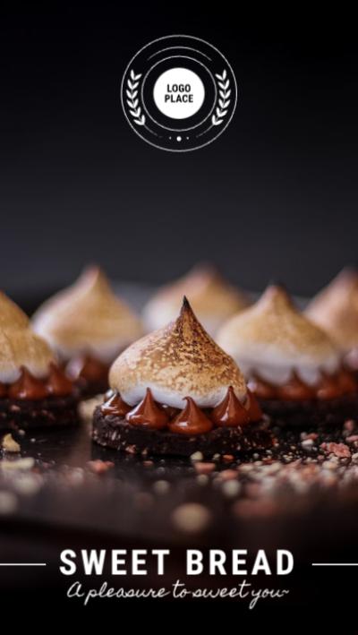 Customizable Sweet Bakery Ad Video Template by FlexClip