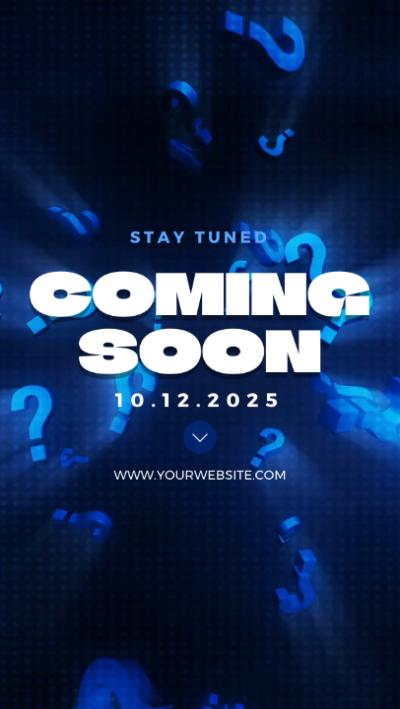 Customizable Tech Coming Soon Youtube Video Template by FlexClip