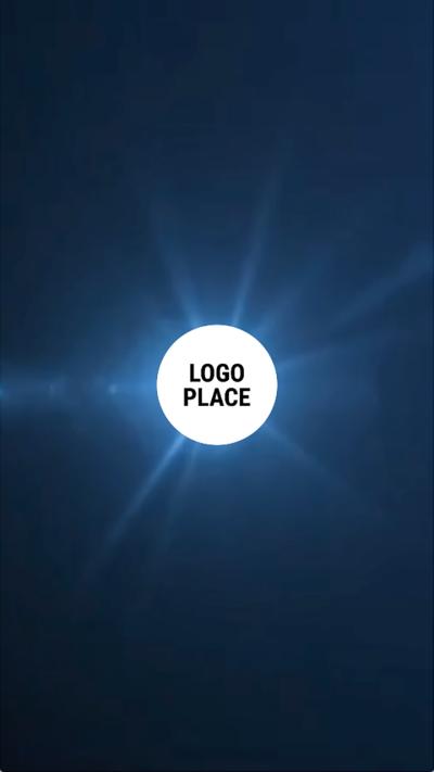 Customizable Tech Dot Logo Intro Video Template by FlexClip