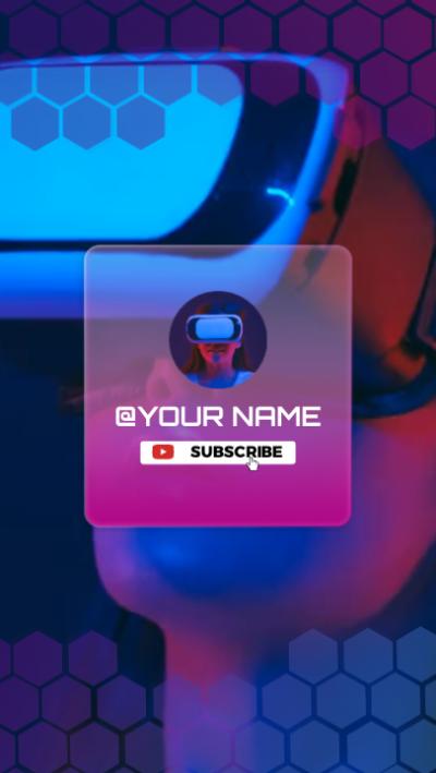 Plantilla de vídeo Tech Youtube Intro personalizable de FlexClip