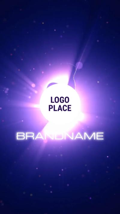 Plantilla de vídeo Technology Nucleus Business Corporate Logo Reveal ...