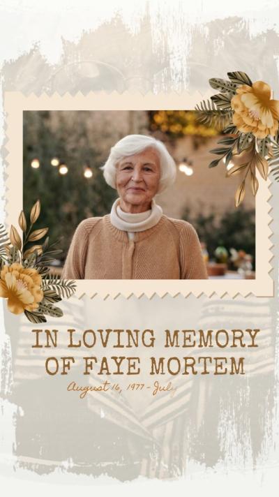 Customizable Texture Flower Recall Photo Slideshow Video Template by ...