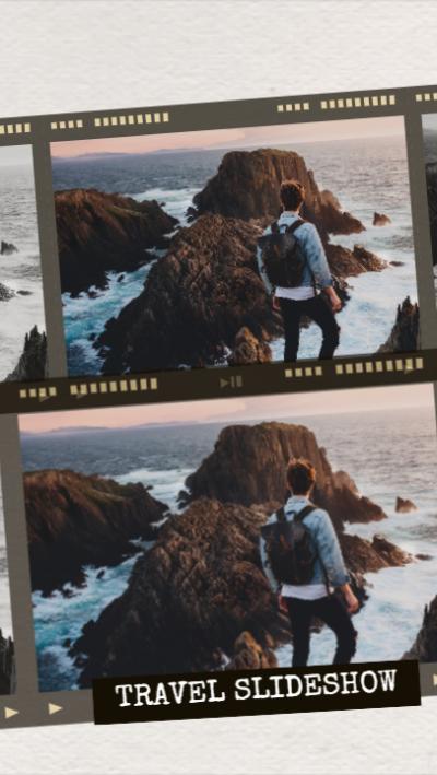 Plantilla de vídeo Travel Film Photo Story Slideshow personalizable de ...