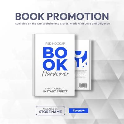 Customizable Book Promotion Trailer Video Template by FlexClip