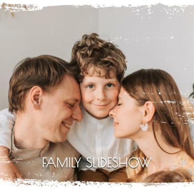 Customizable Brush Family Photo Collage Slideshow Video Template by ...