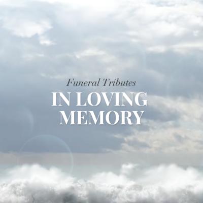 支持自定义的 Cloud Bokeh Memorial Funeral Video 视频模板 - FlexClip
