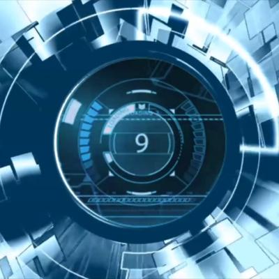 Anpassbare Epic Countdown Technology Sci Fi Movie Trailer Videovorlage von FlexClip