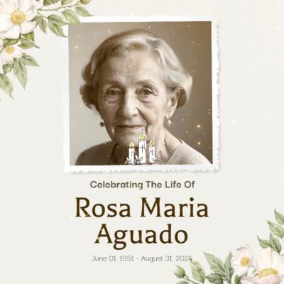 Modèle de vidéo Floral Elegant In Loving Memory Funeral Slideshow ...