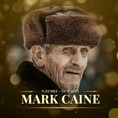 Customizable Golden Animated Memorial For Men Photo Collage Video ...